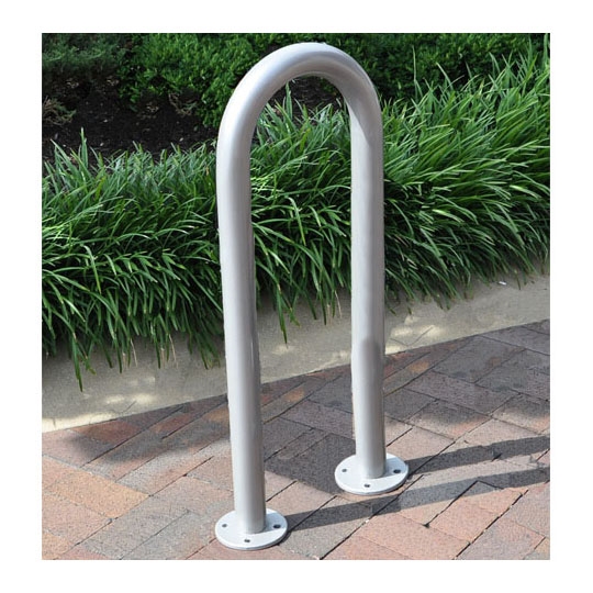 Quick Ship Bike Racks 3 Space Single Wave Galvanized Bike Rack - Picnic ...