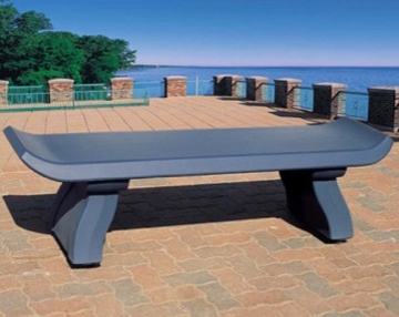 Concrete Outdoor Benches | Cement Public Benches - Picnic Furniture