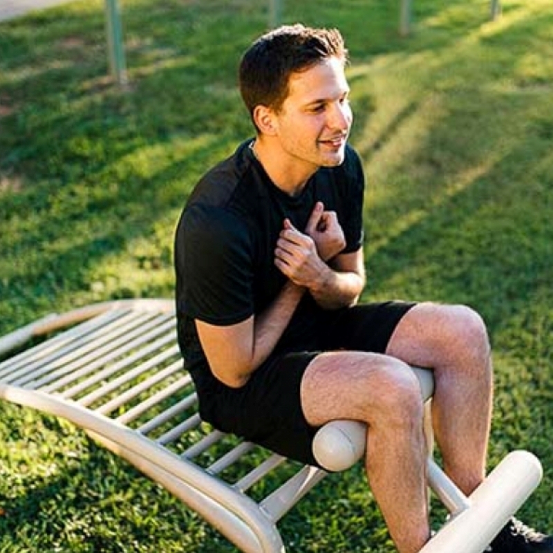 Sit Up Bench Station Outdoor Fitness – Picnic Furniture | Picnic ...