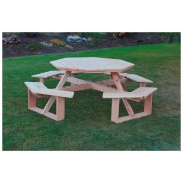 Octagon Picnic Tables: Unique & Spacious