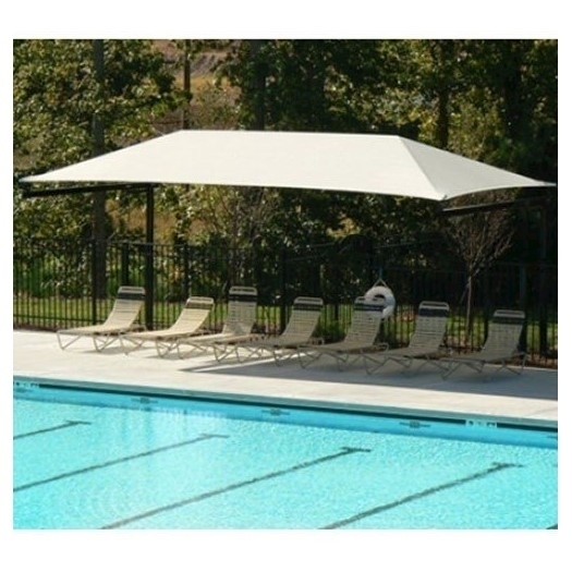 Hanging Cantilever Shade With Steel Frame And Glide Elbow - Picnic ...