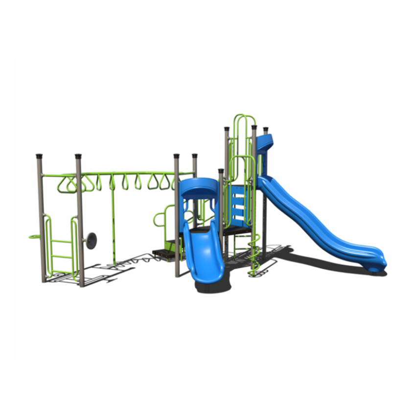 Junior Mountaineer Steel Play Structure - Picnic Furniture