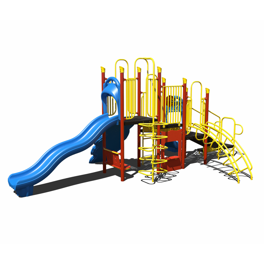 Rocky Rise Steel Play Structure - Picnic Furniture