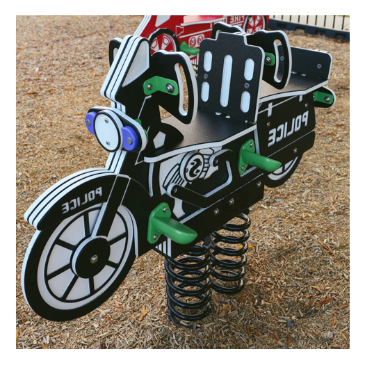 Two Seater Police Play Springer - Picnic Furniture