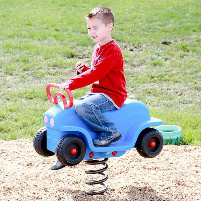 Tommy Truck Fun Bounce Playground Spring Rider - Ages 2 to 5 Years ...