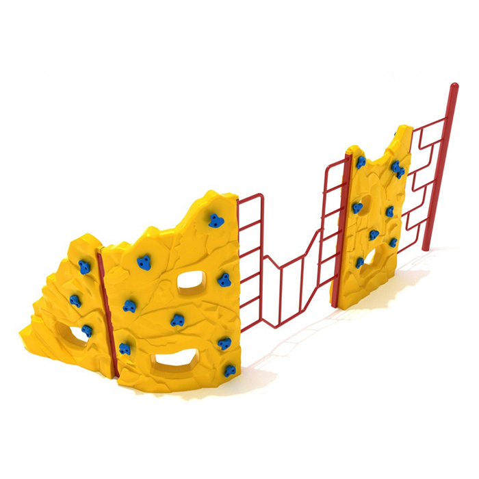 Craggy Peak Playground Rock Wall Climber - Ages 5 To 12 Years - Picnic ...