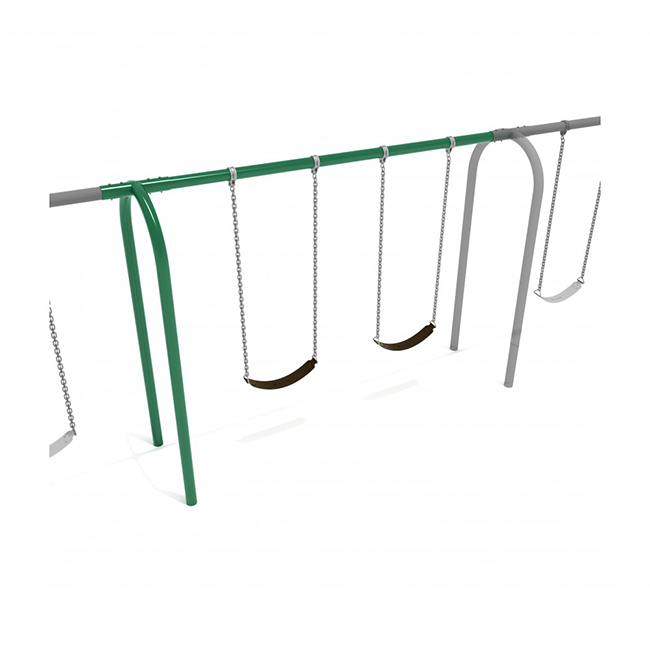 8 ft Elite Arched Adaptive Swing Set – Picnic Furniture