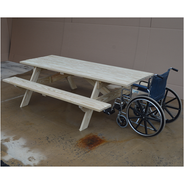 ADA Wheelchair Accessible Picnic Tables - Picnic Furniture
