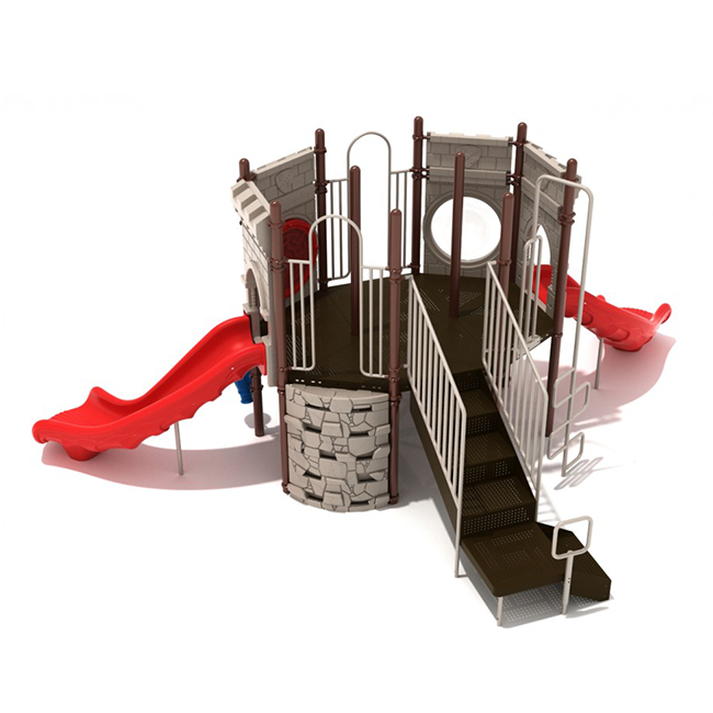 Belfry Bridge Commercial Playground Playset - Ages 2 to 12 yr - Picnic Furniture