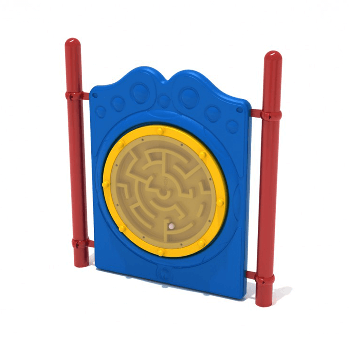 Ball Maze Freestanding Playground Panel with Posts - Ages 2 to 12 yr ...