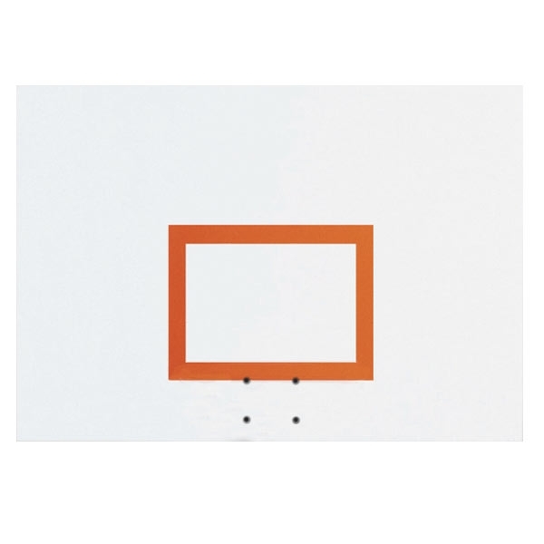 Concrete Basketball Hoop With Steel Rectangular Backboard and Powder ...