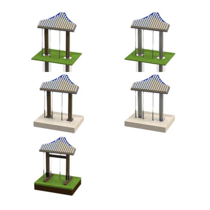 Duet Xylophone Playground Musical Instrument - Picnic Furniture