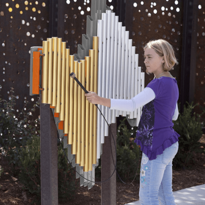 Swirl Percussion Musical Playground Instrument - Picnic Furniture