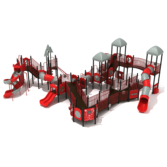 Rosedale Park Structures Playground Equipment - Ages 5 to 12 yr ...