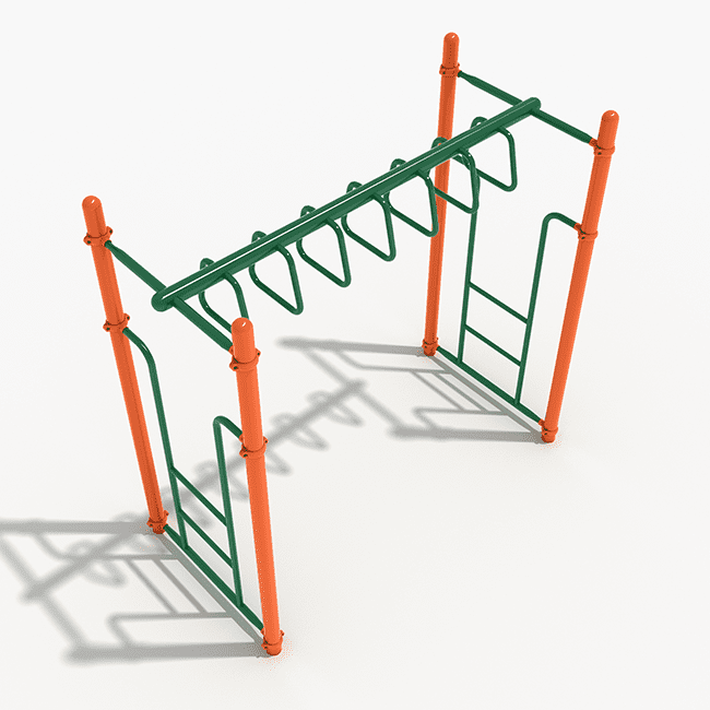 Straight Trapezoid Loop Ladder Playground Climber - Ages 5 to 12 yr ...
