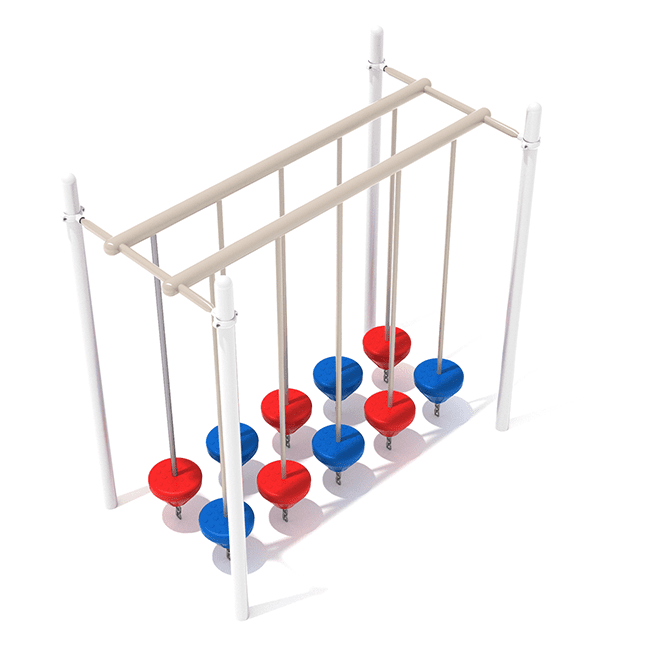 Double Row Pebble Bridge Playground Stepping Stones - Ages 5 to 12 yr ...