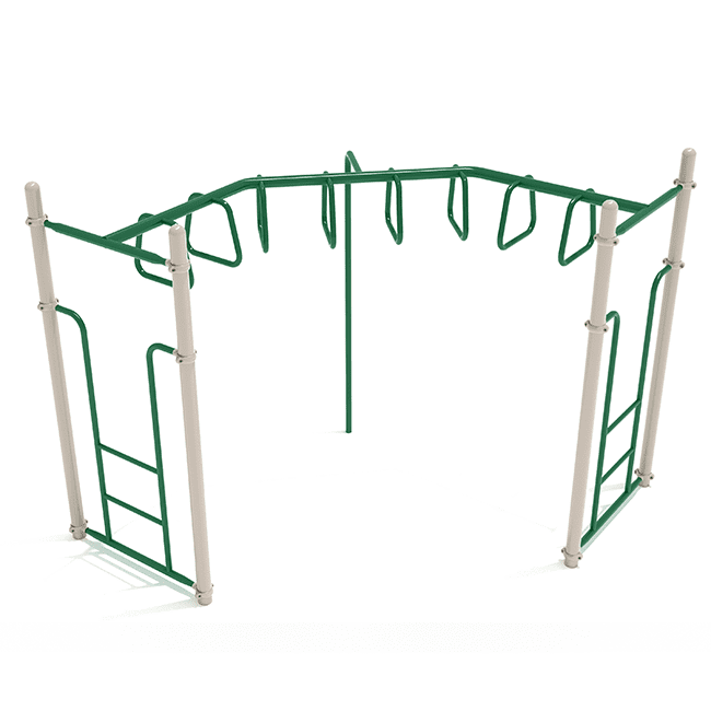 90-Degree Trapezoid Loop Ladder Playground Climber - Ages 5 to 12 yr ...