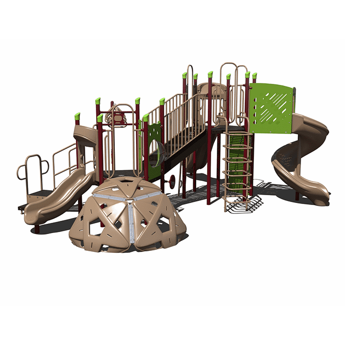 Mountain Explorer's Playground Structure - Quick Ship - Ages 5 to 12 yr ...