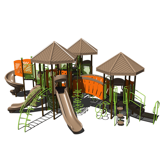 Lionheart Stronghold Commercial Grade Playground Equipment - Ages 5 to ...
