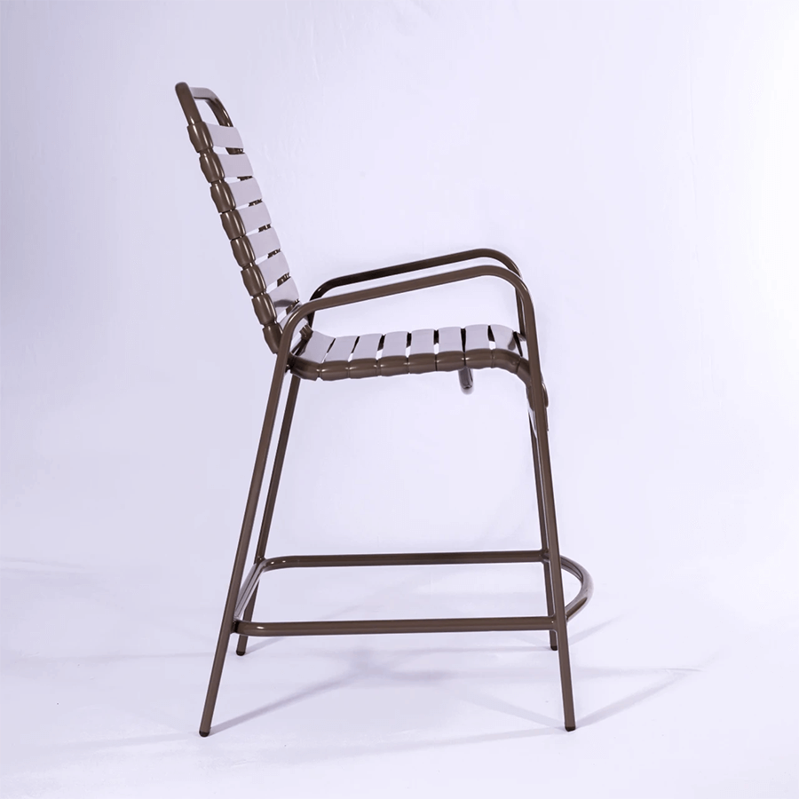 Resort Vinyl Patio Counter Height Chair – Picnic Furniture