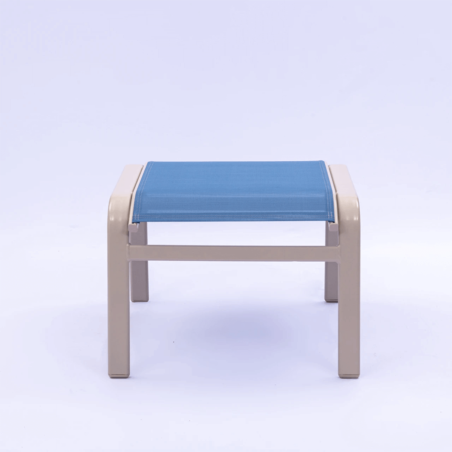 Waterfront Sling Patio Ottoman - Picnic Furniture