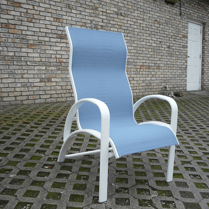 Eclipse Sling High Back Dining Chair - Picnic Furniture