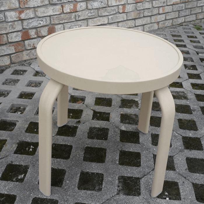 Eclipse Round Punch Top Patio Side Table – Picnic Furniture