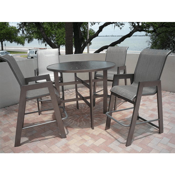Hurricane Sling Patio Bar Chair - Picnic Furniture