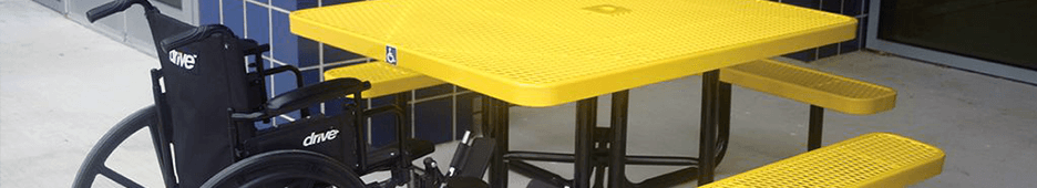 ADA Compliant Outdoor Picnic Table Design – Furniture Leisure | Picnic ...